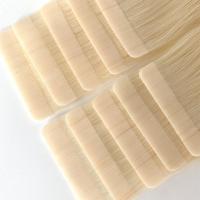 China Remy Human Hair Tape In Extensions 12-26 Inch 40g Pack Strong USA Tape OEM for sale