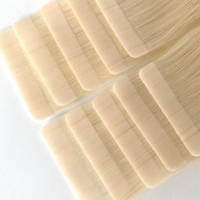 China Remy Human Hair Tape In Extensions 12-26 Inch 40g Pack Strong USA Tape OEM for sale
