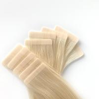 China Remy Human Hair Tape In Extensions 12-26 Inch 40g Pack Strong USA Tape OEM for sale