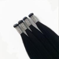 China 100% Remy Human Hair Handtied Genius Weft Extensions Straight 14-26 Inch 100g per Bundle for sale