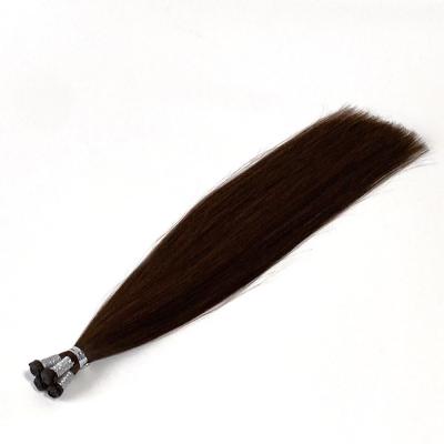 China 100% Remy Human Hair Machine Weft Extensions 100g per Bundle 14-26 Inch Straight for sale