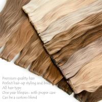 China 100% Remy Human Hair Machine Weft Extensions 100g per Bundle 14-26 Inch Straight for sale