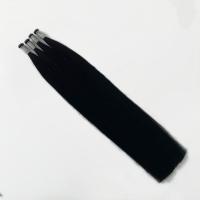 China 100% Remy Human Hair Straight Genius Weft Extensions 14-26 Inch 100g per Bundle for sale