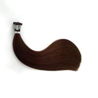 China 100% Human Virgin Remy Cuticle Aligned Russian Hair Weft 14-26 Inch Genius Cut Technology for sale