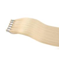 China 100% Virgin Remy Human Hair Hand Tied Genius Weft Extensions 24 inch Double Drawn for sale