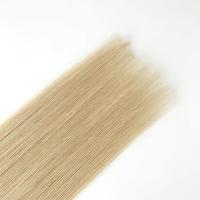 China 100% Virgin Remy Human Hair Hand Tied Genius Weft Extensions 24 inch Double Drawn for sale