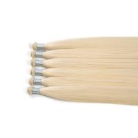 China 100% Virgin Remy Human Hair Hand Tied Genius Weft Extensions 24 inch Double Drawn for sale