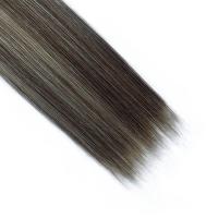 China 100% Remy Human Hair Straight Invisible Genius Weft Extensions 14-26 Inch Double Drawn for sale