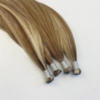 China 100% Remy Human Hair Straight Invisible Genius Weft Extensions 14-26 Inch Double Drawn for sale