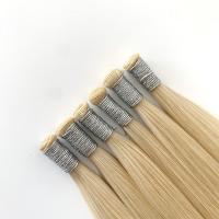 China 100% European Human Hair Invisible Tape in Hair Extensions Genius Weft 24 inch Customization for sale