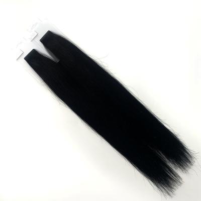 China Russian Invisible Remy Double Drawn Tape Human Hair Extension 40g 50g 12-26 Inch for sale