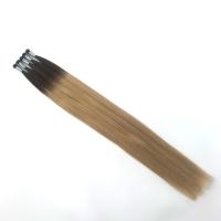 China 100g Double Drawn Straight Remy Human Hair Weft 14-26 Inch Flat PU Russian Hair Extensions for sale