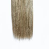 China 100g Double Drawn Straight Remy Human Hair Weft 14-26 Inch Flat PU Russian Hair Extensions for sale