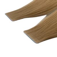 China Slim Cuticle Aligned Double Drawn Brazilian Hair Tape in Extensions 12-26 Inch No Shedding for sale
