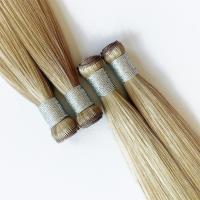 China 100% Remy Human Hair Genius Weft Extensions Invisible Single Weft Double Drawn 14-26 Inch Custom Colors for sale