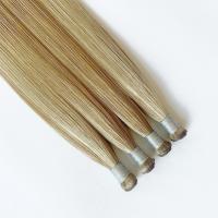 China 100% Remy Human Hair Genius Weft Extensions Invisible Single Weft Double Drawn 14-26 Inch Custom Colors for sale