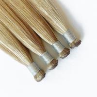 China 100% Remy Human Hair Genius Weft Extensions Invisible Single Weft Double Drawn 14-26 Inch Custom Colors for sale