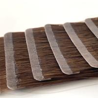 China Double Sided Remy Full Cuticle Tape Hair Extensions 40g 12-30 Inch 3 Month Life for sale