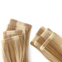 China Seamless Tape Hair Extensions 100% Remy Human Hair 40g 60g Slim Tape for sale