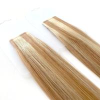 China 20 Inch Russian Remy Slim Tape Hair Extensions Double Drawn Seamless 40g for sale