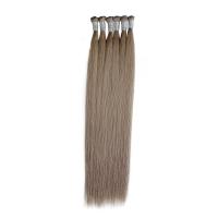 China European 100 Remy Human Hair Handtied Weft Extensions 100g 14-26 Inch Invisible Double Aligned for sale