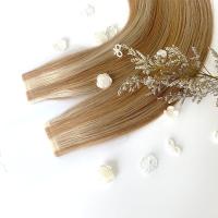 China Seamless Remy Virgin Human Hair Tape in Extensions 12-26 Inch 40-60g for sale