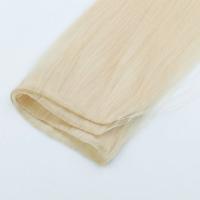 China 100% Remy Human Hair Handtied Weft Extensions 100g 14-26 Inch No Shedding for sale
