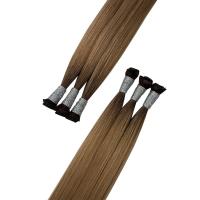 China 100% Virgin Russian Handtied Skin Weft Double Drawn Human Hair Extensions 100g for sale