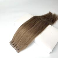 China Remy Human Hair Tape in Extensions Brazilian Cuticle Aligned 12-26 Inch 40-60g for sale