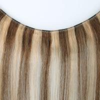 China 100g Hand-Tied Russian Virgin Remy Hair Weft Extensions Tangle-Free 14-26 Inch for sale