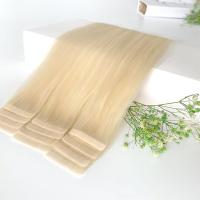 China European Double Drawn Russian Human Hair Tape Hair Extensions 12-26 Inch Remy Hair for sale
