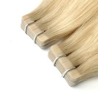 China Real Remy Human Hair Tape in Hair Extensions 12-26 Inch 40-60g Strong PU Tape for sale