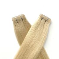 China Reusable 20 Inch Human Hair Tape in Extensions Cuticle Aligned Raw Virgin Hair 40g for sale