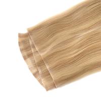 China 100% Remy Human Hair PU Skin Weft Extension 14-26 Inch Cuticle Aligned Raw Virgin Hair for sale