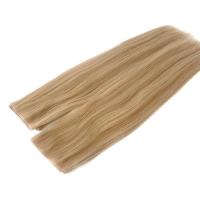 China 100% Remy Human Hair PU Skin Weft Extension 14-26 Inch Cuticle Aligned Raw Virgin Hair for sale
