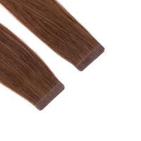 China Full Cuticle Aligned Tape Hair Extensions Straight Style 18 Inch 40g Pack for sale