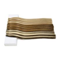 China Double Drawn Tape Hair Extensions 100% Remy Human Hair 50g per Pack 12-26 Inch for sale