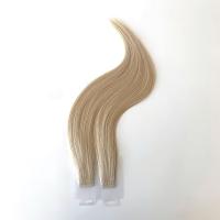 China Invisible PU Tape Hair Extensions 100% Remy Human Hair 12-26 Inch 37 Colors for sale