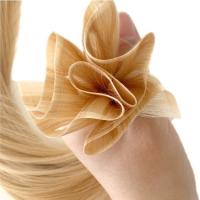 China 100g Remy Human Hair PU Skin Weft Straight Hand Tied Mini Flat Weft for Salon 14-26 Inch for sale