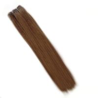 China European Double Drawn Hair Weft 100g Remy Human Hair Machine Weft for Extensions for sale