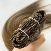 China European Double Drawn Hair Weft 100g Remy Human Hair Machine Weft for Extensions for sale