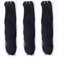 China 100g Remy Human Hair Machine Weft 100 Unprocessed Raw Indian Hair Cuticle Aligned 14-26 Inch for sale