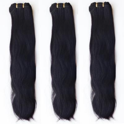 China 100g Remy Human Hair Machine Weft 100 Unprocessed Raw Indian Hair Cuticle Aligned 14-26 Inch for sale