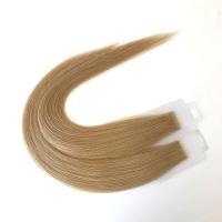 China Invisible Cuticle Aligned Remy Tape Hair Extensions 100% Human Hair 40g 50g for sale