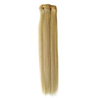 China Double Drawn Russian Remy Hair Weft Straight Extensions 100g 14-26 Inch No Shedding for sale