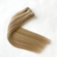 China 100g Double Drawn 100 Cuticle Remy Human Hair Machine Weft Extension 14-26 Inch for sale