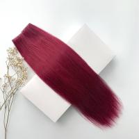 China European Double Drawn Russian Human Hair Tape Hair Extension Thick End Invisible 7.5x70cm 40g for sale