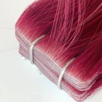 China European Double Drawn Russian Human Hair Tape Hair Extension Thick End Invisible 7.5x70cm 40g for sale