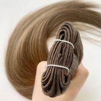 China Remy Human Hair Straight Weft Extensions 100g Brazilian Hair Dyed Color 14-26 Inch for sale