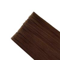 China Invisible Tape Hair Extensions 100% Remy Human Hair 12-26 Inch Natural Color Raw Cuticle Aligned for sale